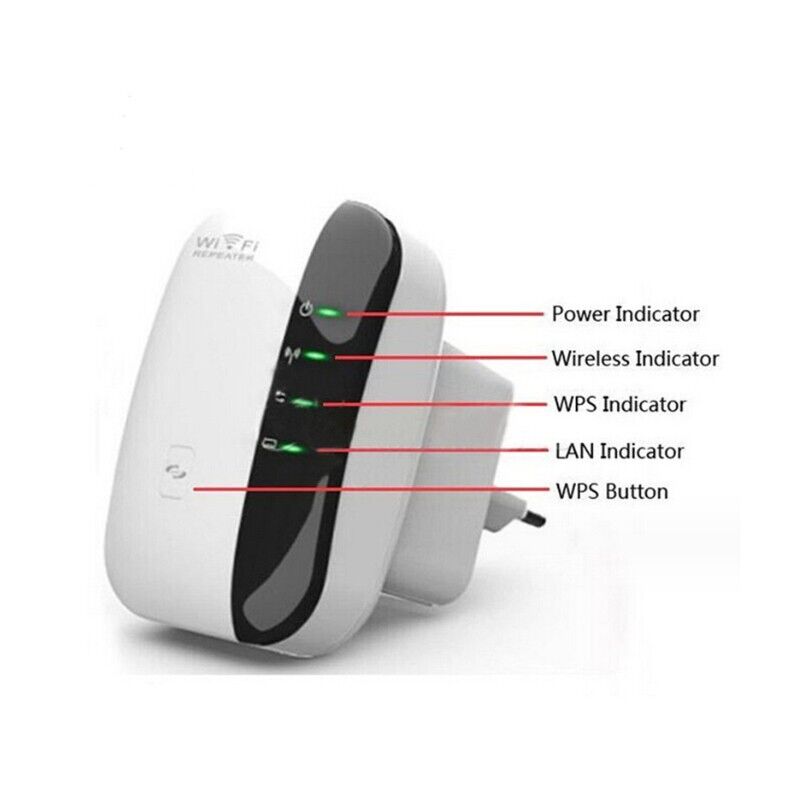 WiFi Range Extender Internet Booster Wireless Signal Repeater Wireless – Techdaddyaccs.com