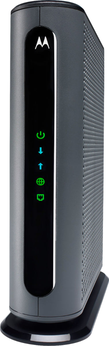 Motorola - MB7621 24x8 DOCSIS 3.0 Cable Modem 1029 Mbps - Black ...